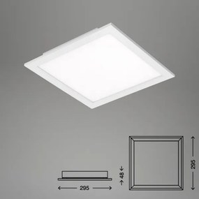 Briloner 7194-016 - LED Stmívatelné stropní svítidlo SIMPLE LED/18W/230V + DO