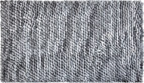 LineaDue PUNTO - Koupelnová předložka světle šedá Rozměr: 60x100 cm