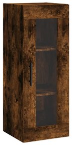 Skříň highboard kouřový dub 34,5 x 34 x 180 cm kompozitní dřevo,  3199262