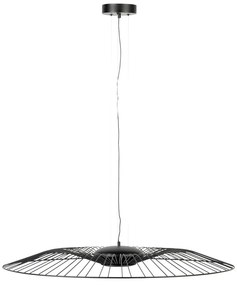 Černé LED stmívatelné závěsné svítidlo ø 90 cm Spider – Zuiver