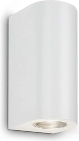 BRILO 3648026 LED venkovní svítidlo, 15,5 cm, 2x GU10, 4,7 W, bílé (starý kód: BRILO 3648-026) - BRILO