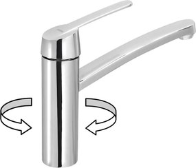 Sapho - Dřezová baterie Lison, chrom MJ125