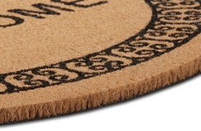 Hanse Home Collection koberce Rohožka Mix Mats Cocos 105700 ROZMĚR: 45x70 půlkruh