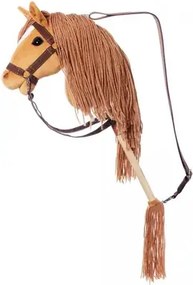 Hoppihorse A3 Chestnut hnědá / Kůň na klacku / hobby horse