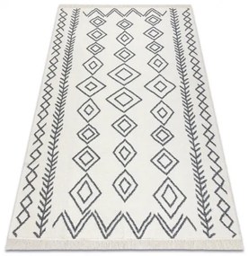 koberec TWIN 23000 Boho, bavlna, oboustranný, diamanty Ekologické t velikost 140x190 cm | krásné koberce cz