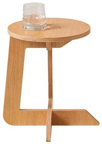 Sobuy SoBuy HFBT02-K-N Odkládací stolek Konferenční stolek Kulatý stolek Noční stolek Rozkládací stolek Přírodní 37x38x37cm