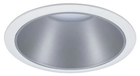 Paulmann 93410 LED Cole, set bodovek v bílo-stříbrné úpravě, 3x6,5W LED 2700K tříkrokové stmívání, prům. 8,8cm, IP44