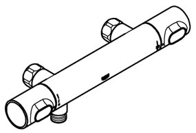 GROHE 34799000 - Termostatická sprchová baterie PRECISION FLOW DN 15 chrom