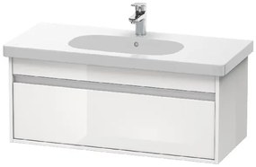 Duravit Ketho - Umyvadlová skříňka 41x100x46 cm, 1 zásuvka, lesklá bílá KT666802222