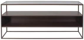 BIZZOTTO Konzolový stolek GODRIC hnědý 140 cm 0747376