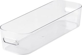 Smartstore COMPACT Úložný box Slim, 29,1 × 9,4 × 6,1 cm, 1,3 l, transparentní