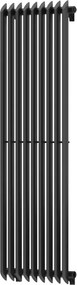 Mexen Atlanta, topné těleso 1500x460 mm, 894 W, černá, W211-1500-460-00-70