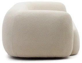 Krémová pohovka z textilie bouclé 246 cm Martina – Kave Home