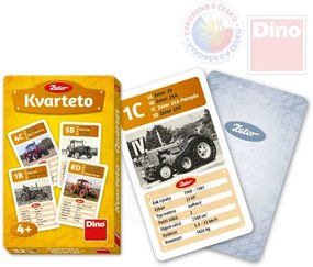 DINO Hra karetní Kvarteto Zetor *SPOLEČENSKÉ HRY* dn605947