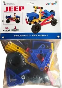 KADEN Stavebnice Variant Mini Jeep / Plast / V sáčku / 22x37 cm / od 3
