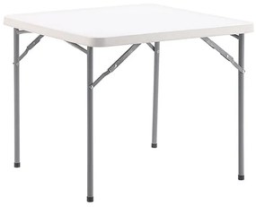 TENTino Skládací stůl 87x87 cm, bílý, STL87