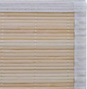 Obdélníkové koberce z přírodního bambusu 2 ks 120 x 180 cm 278744