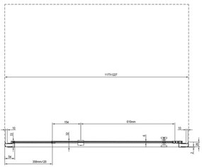 Ravak Nexty Sprchové dveře 120 cm, ALU lesk+transparent NDOP2-120 03OG0C00Z1