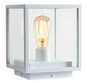 Redo 9108 Vitra, bílá venkovní lampa 1xE27 max. 15W, výška 24,5cm, IP54