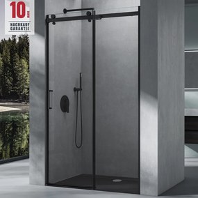 design sprchové posuvné dveře TERAMO 4 - BLACK 100-150cm Velikost: 150