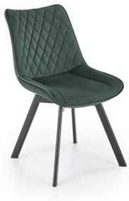 Halmar jídelní židle K520 barevné provedení: tmavě zelená
