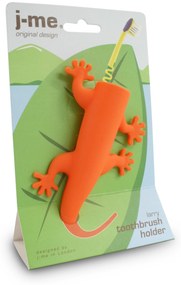 Držáček kartáčku  J-ME Larry The Lizzard, více variant Barva: zelený