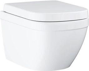Grohe Euro Ceramic záchodová mísa závěsný Bez oplachového kruhu bílá 39554000