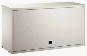 Skříňka pro modulární regálový systém's výklopnými dveřmi String System