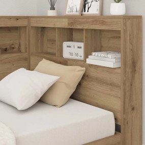 Úložné čelo postele Artisanový dub Kompozitní dřevo 3335460