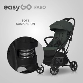 Sportovní kočárek EasyGo Faro Sage Green