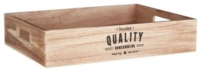 Dřevěný podnos s úchyty Premier Housewares Rustical, 28 x 38 cm