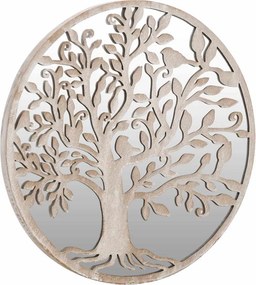 Zrcadlo pískové 40 x 2,5 cm železo kulaté do interiéru 3093539