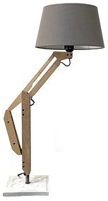 Polohovatelná designová lampička z mnoha materiálů Thea Table