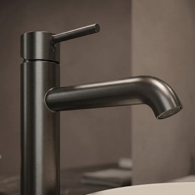 Kuchinox Noia, vysoká umyvadlová baterie na desku, grafitová matná, LAV-BNK_92NE