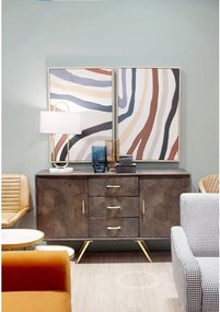 Obrazy v sadě 2 ks s rámem/na plátně 63x93 cm Astratto – Premier Housewares