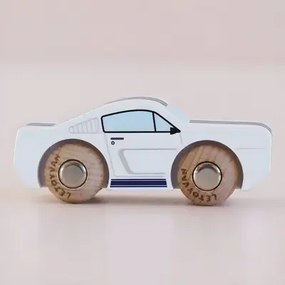 LE TOY VAN Dřevěné autíčko Maverick bílá / od 2 let
