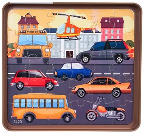 RKToys Magnetická sada puzzle Město