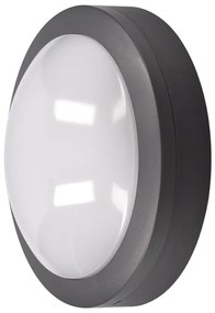 Solight LED venkovní osvětlení Siena, šedé, 13W, 910lm, 4000K, IP54, 17cm