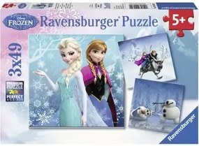 Ravensburger - Puzzle - Disney Ledové království: dobrodružství na sně
