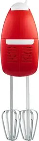 SENCOR SHM 5404RD červená / Ruční šlehač / 200W / 5 rychlostí / hnětac