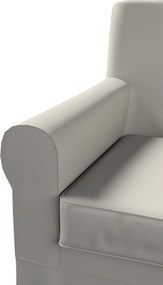 Potah na křeslo IKEA Ektorp Jennylund barva šedá látka pletený vzor