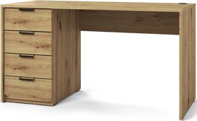 Psací stůl Barold Materiál / Dekor: Dub artisan, Délka: 140 cm