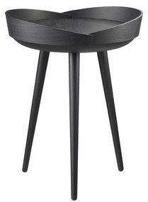 Odkládací stolek Bakketop z dubového dřeva Barva dřeva:: černá