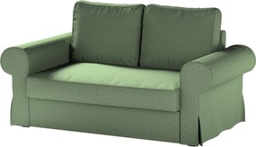 Potah na pohovku IKEA Backabro 2-místná, rozkládací barva zelená látka pletený vzor