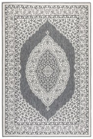 ELLE Decoration, Kusový koberec Gemini 106023 Silver z kolekce Elle – na ven i na doma, 80x150, šedá, chodba / předsíň