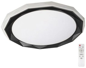 LED Stmívatelné stropní svítidlo OSCAR LED/45W/230V 3000-6000K černá + DO