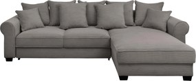 XXXLutz ROHOVÁ SEDAČKA, textil, hnědá MID.YOU - Sedací soupravy - 002220047328