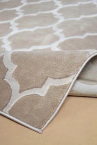 BE Koberec Elite 17391 BEIGE - béžový obdélníkový Rozměr: 60x100 cm