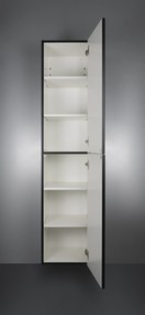 Deante Prizma, vysoká závěsná skříňka 350x350x1600 mm, černá matná, DEA-SDI_NSL1