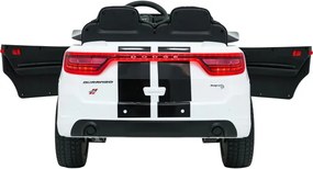 Elektrické autíčko Dodge Durango bílé